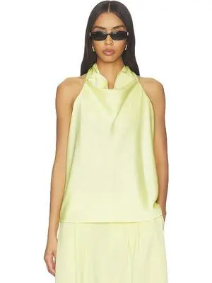 GESTUZ Cerina Slip Top - Lemon