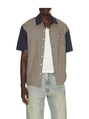 Brixton Cru Short Sleeve Shirt In . Also - Multi