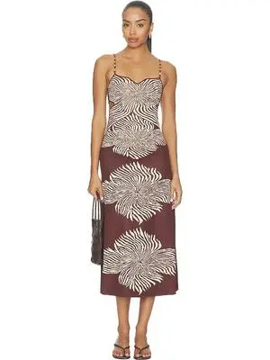 Alexis Rayana Dress In . Also - Brown