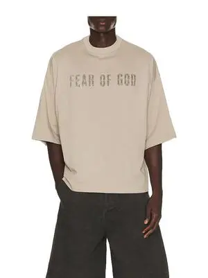 Fear Of God Merch Tee In . Also - Grey