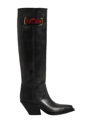 Chloé Azelan Western Boots - Black
