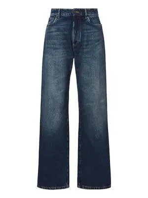 Miu Miu Wide-leg Jeans - Blue