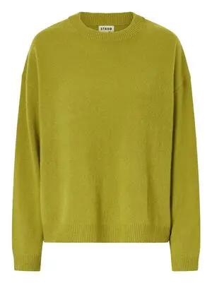 Staud Serrano Cashmere Sweater - Green