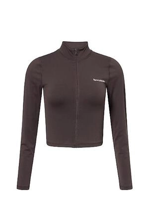 SPORTY & RICH Serif Logo Stretch-jersey Sports Jacket - Cioco