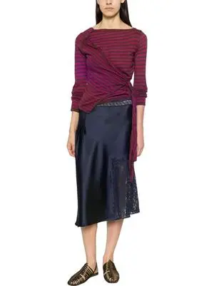 DAMSON MADDER Elea Midi Skirt - Blue