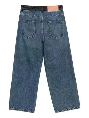 MSGM Belt-loop Pocket Jeans - Blue