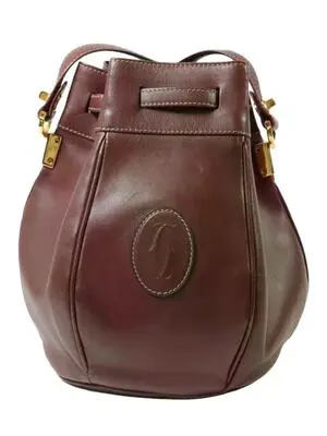 Cartier Must De Bucket Bag - Red