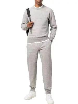TOM FORD Mélange-effect Track Pants - Grey