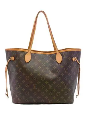LOUIS VUITTON 2013 Monogram Neverfull Mm Tote Bag - Brown