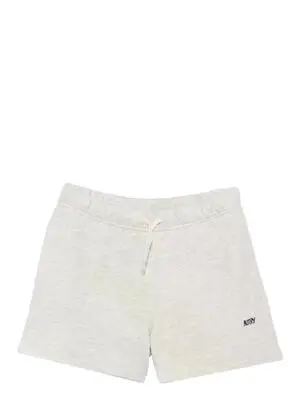 AUTRY Logo-embroidered Drawstring Shorts - Grey