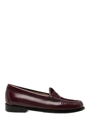 G.H.BASS Weejun Penny-slot Loafers - Red