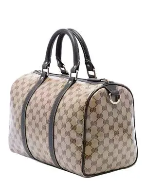 Gucci 2016-2026 Medium Gg Crystal Joy Boston Bag - Neutrals