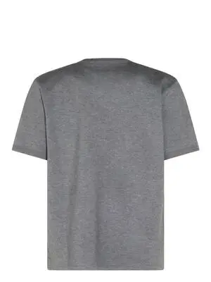 Malo Cashmere-silk Blend T-shirt - Grey