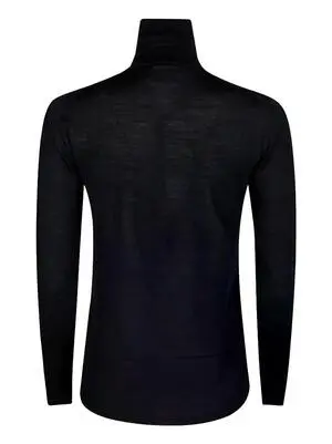 Max Mara Roll-neck Sweater - Black