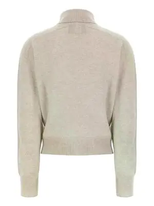 VANISE Roll-neck Cashmere Sweater - Neutrals