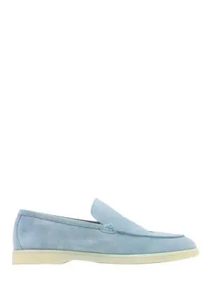 FORSA Suede Slip-on Loafers - Blue