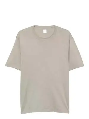 Eleventy Crew-neck Short-sleeve T-shirt - Neutrals