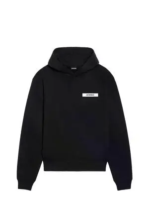Jacquemus Le Gros Grain Hoodie - Black
