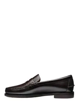 SEBAGO Dan Leather Loafers Brown