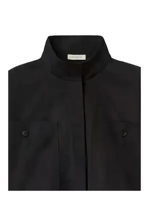 Lafayette 148 New York Drawstring Hem Jacket - Black