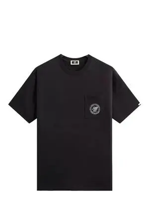 Kith X New Balance Crest Pocket T-shirt - Black