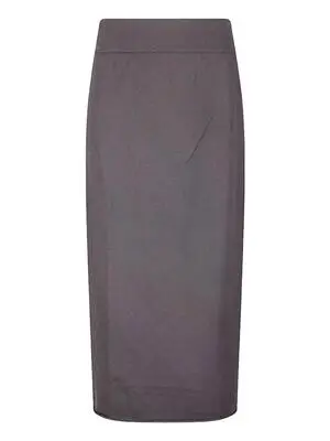 Labo.art Pencil Midi Skirt - Grey