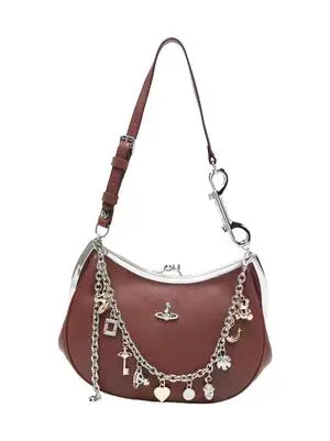 VIVIENNE WESTWOOD Charm-embellished Tote Bag - Red
