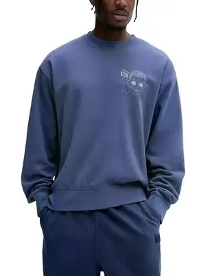 VANS Graphic-print Sweatshirt - Blue