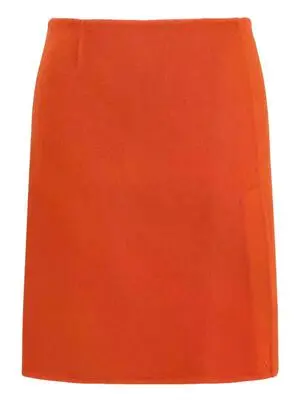 P.a.r.o.s.h Wool Mini Skirt - Orange