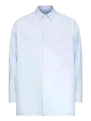 MAISON MARGIELA Cotton Poplin Shirt - Blue