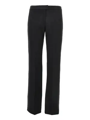 Andamane Tailored Straight-leg Trousers - Black
