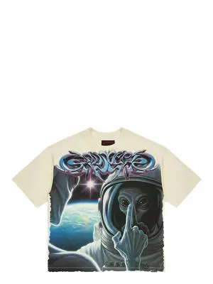 GODSPEED First Contact 2 Graphic-print T-shirt - Neutrals