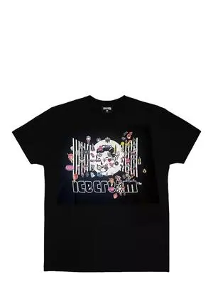 ICECREAM Graphic-print T-shirt - Black