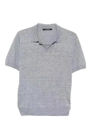 Tagliatore V-neck T-shirt - Blue