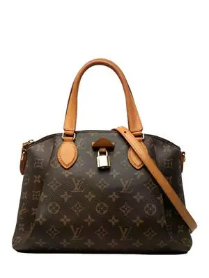 LOUIS VUITTON 2021-2026 Monogram Rivoli Pm Satchel - Brown
