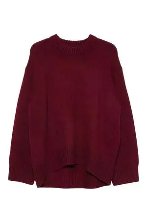 LISA YANG Noor Crew-neck Sweater - Red