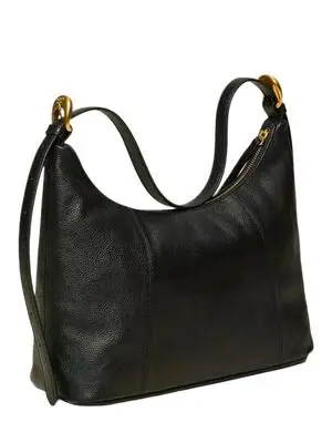 TWINSET Adjustable Leather Bag - Black