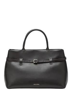 Manu Atelier Le Cambon 35 Bag In Leather - Brown
