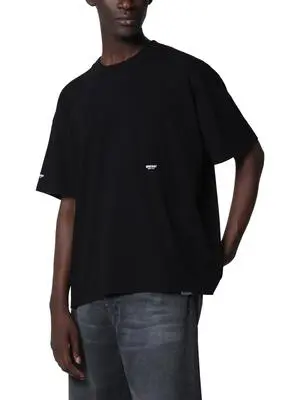 REPRESENT Micro Owners Club Cotton T-shirt - Black