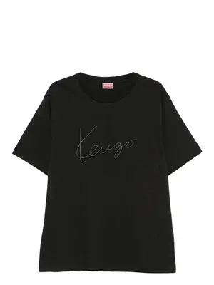 Kenzo Gots Cotton T-shirt - Black