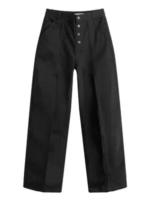 Cecilie Bahnsen Carmela High-waisted Denim Trousers - Black