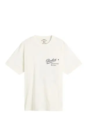 Universal Works X Paraboot Jersey Print Tee - Ecru