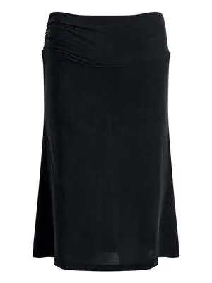 PEACHY DEN Kylie Vent Midi Skort - Graphite