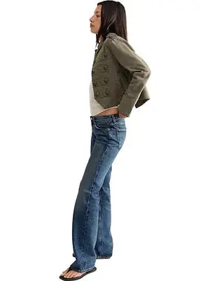 AGOLDE AGOLDE Low Rise Boot Jeans At Free People In Combination Combination