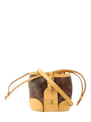 LOUIS VUITTON Monogram Noé Bucket Bag - Brown
