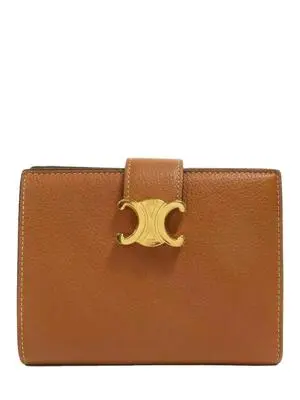 Celine Medium Triomphe Strap Wallet Brown