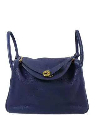 Hermès Lindy 30 Shoulder Bag - Blue