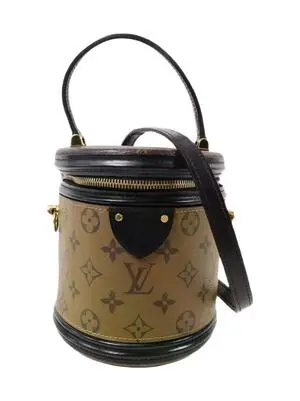 LOUIS VUITTON Monogram Reverse Cannes Shoulder Bag - Brown