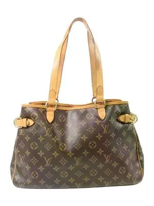 LOUIS VUITTON Monogram Batignolles Horizontal Tote Bag - Brown