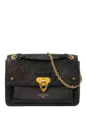 LOUIS VUITTON Pm Vavin Monogram Empreinte Shoulder Bag - Black